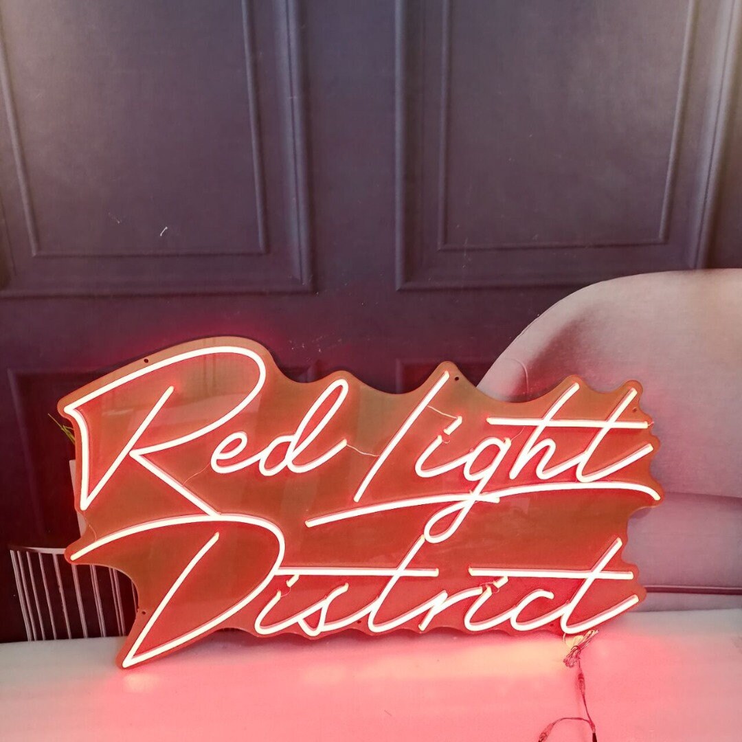 Adults Only Neon Led Sign – Tagged "Red Light District"– neon-cartel